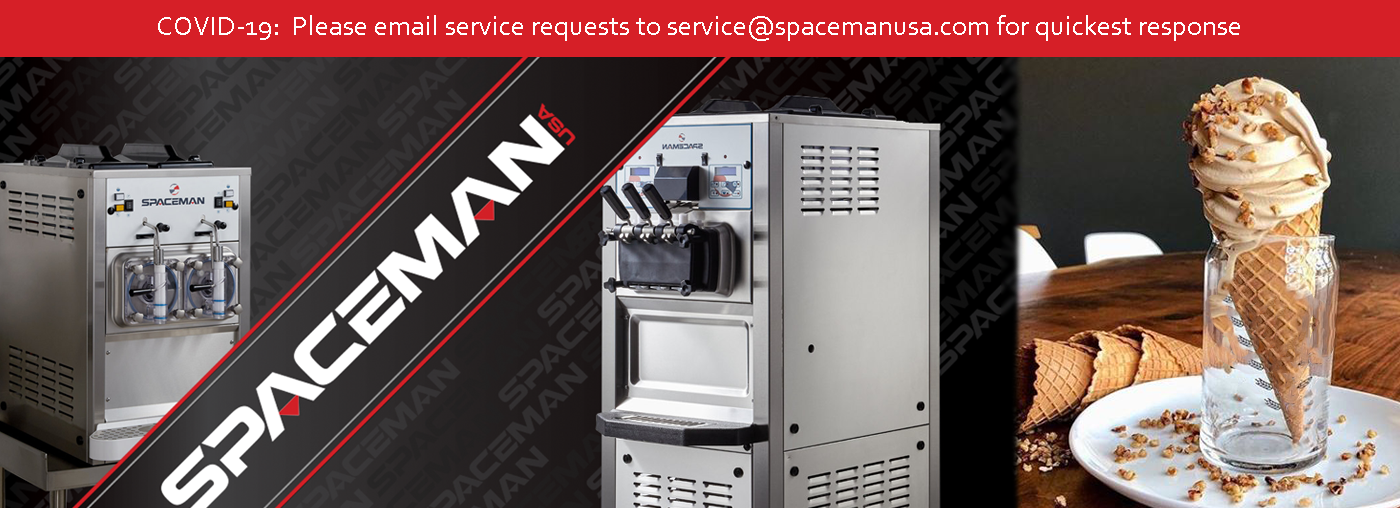 Spaceman USA Soft Serve Ice Cream & Frozen Beverage Machines