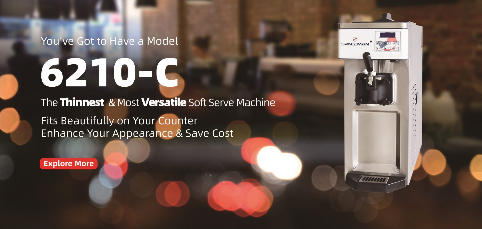 Spaceman USA Soft Serve Machines and Frozen Beverage Dispensers